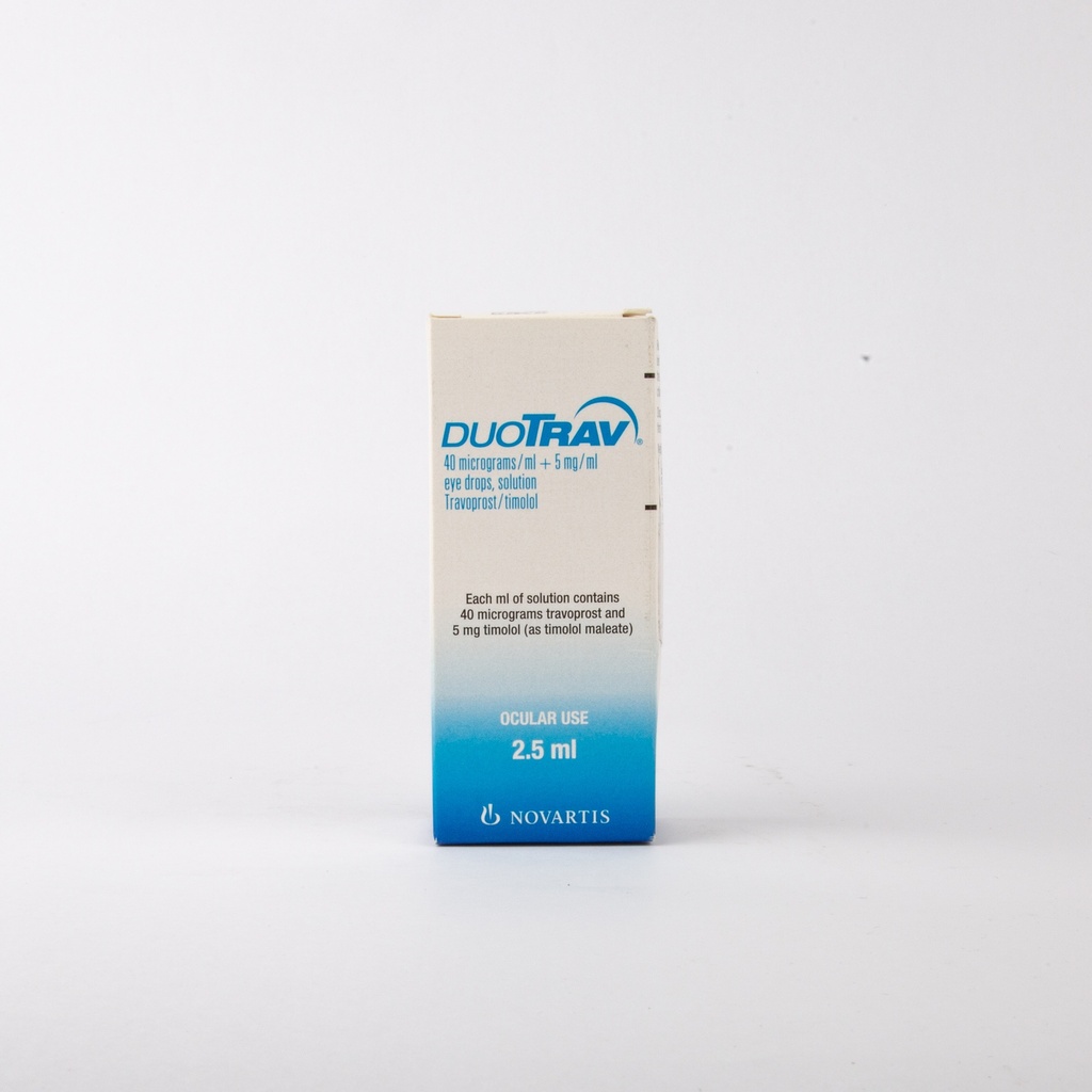 DUOTRAV EYE DROPS 2.5ML- | Pharmacy and More